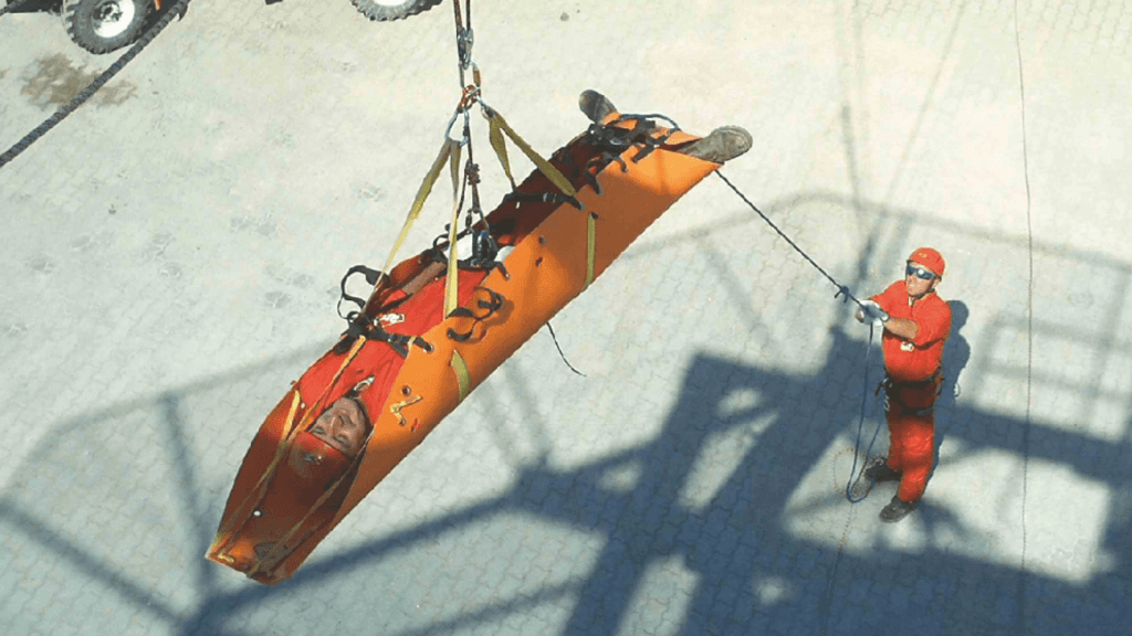 Total | Compact Recovery Stretcher for Confined Spaces | Spencer