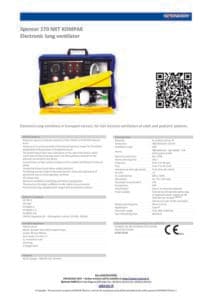 Spencer 170 NXT | Emergency Electronic Ventilator | Spencer