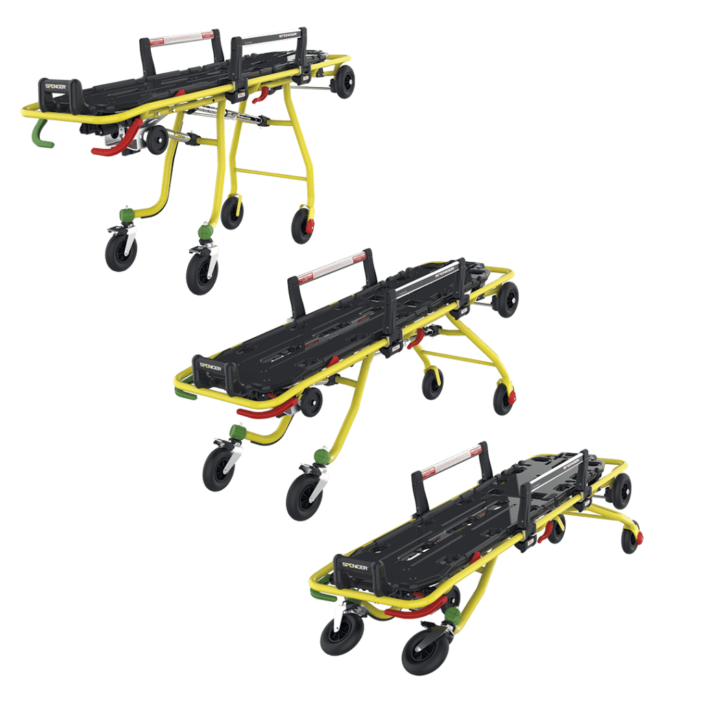 Carrera XL | Multilevel Compact Ambulance Stretcher | Spencer