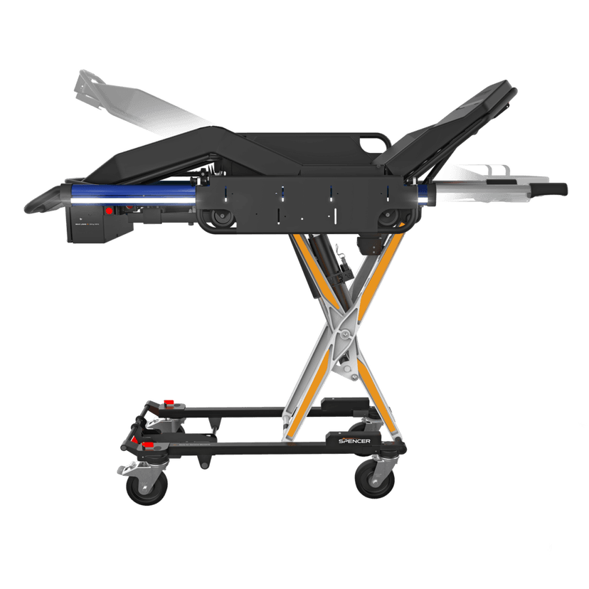 Kinetix | Powered Stretcher | Lifting Patients with 1 Button | Spencer