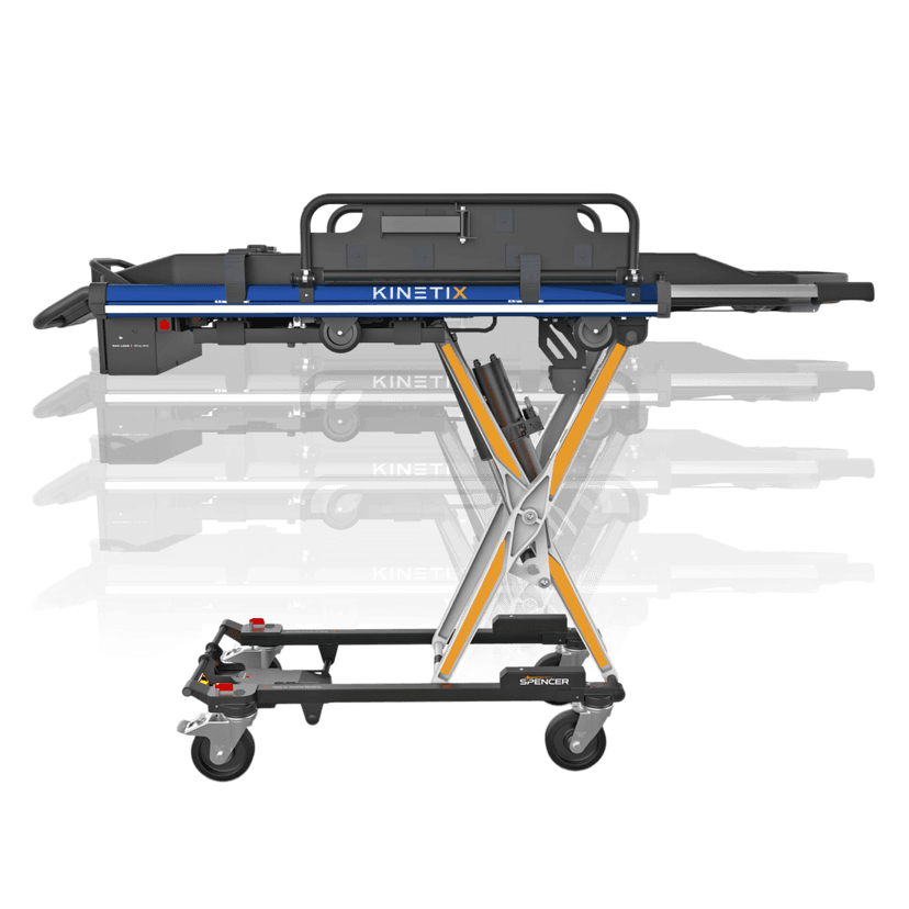 Kinetix | Powered Stretcher | Lifting Patients with 1 Button | Spencer