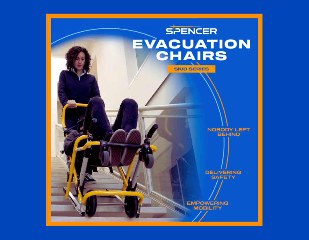 Pro Skid-E | Certified Evacuation & Transport Stair Chair | Spencer