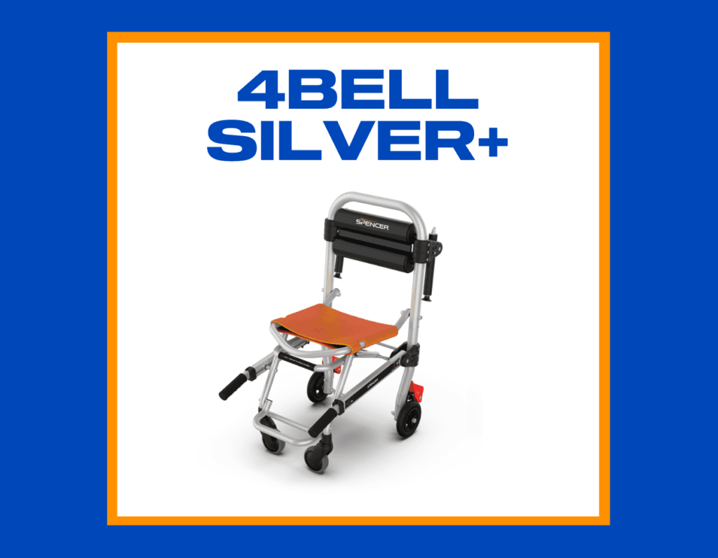 4Bell Silver+ | Certified Lightweight Stair Chair | Spencer
